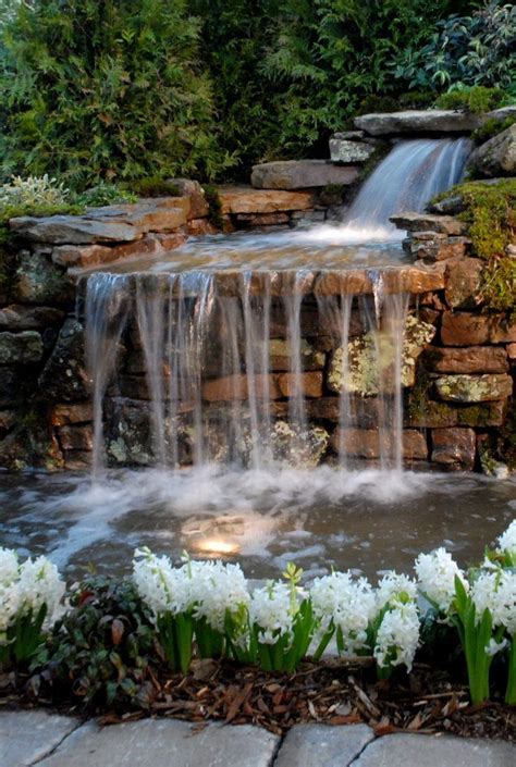 Waterfalls Backyard Ponds Backyard Garden Waterfall