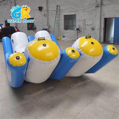 Gw 60 Funny Multiplayer Inflatable Teeter Totter Floating Banana Boat