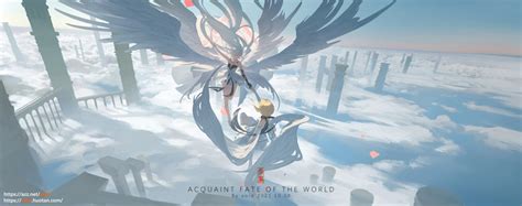 Lumine And Unknown God Genshin Impact Drawn By Void Danbooru