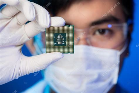 Electronic Microchip Stock Photo By DragonImages 31306437