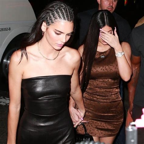 Kendall Jenner Kylie Jenner Sexy Night Out At Nice Guy In West Hollywood Hot Celebs Home
