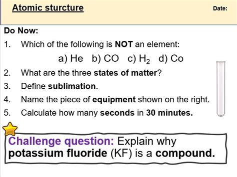 Atomic Structure KS Science Teaching Resources