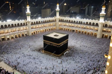 Premium Photo Kaaba In Masjid Al Haram In Mecca Saudi Arabia