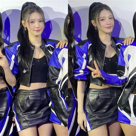 롤드컵 전야제 공연한 여자아이들 미연 포니테일 비주얼 인스티즈instiz 이슈 카테고리