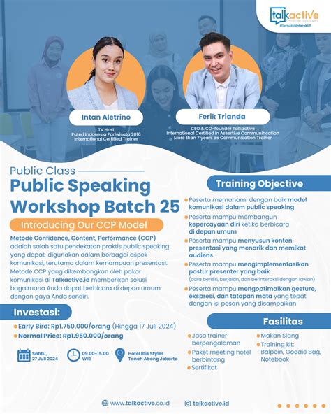 Pendaftaran Pelatihan Talkactive