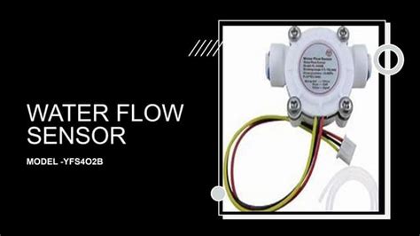 Water Flow Sensor Pptx