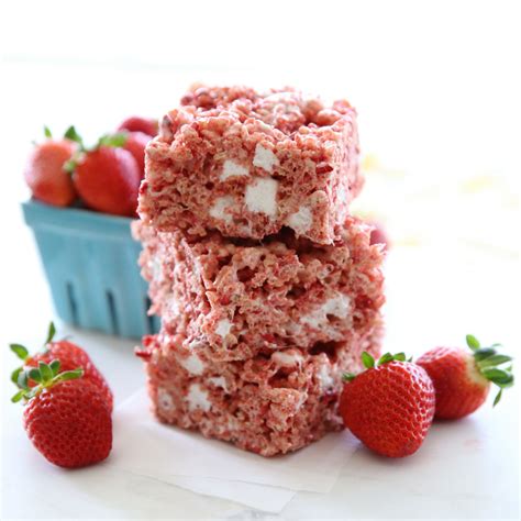 Strawberry Rice Krispie Treats Our Best Bites
