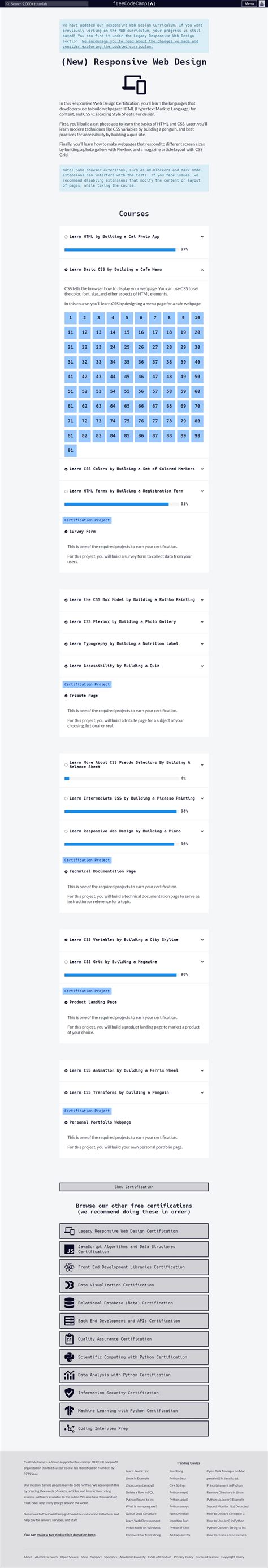 Rtl Layout For Freecodecamp Curriculum