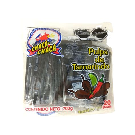 Pulpa De Tamarindo Chaca Chaca 20 Piezas Comercial Zazueta