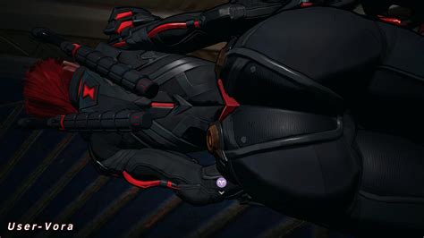 Black Widow Big Booty ~ 02 by User-Vora on DeviantArt