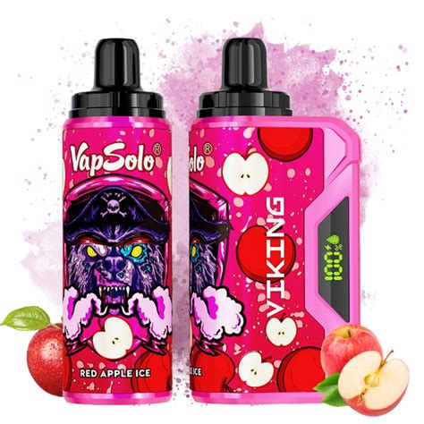 Vapsolo Viking 12000 Red Apple Ice Goût Prix €736 Grossiste
