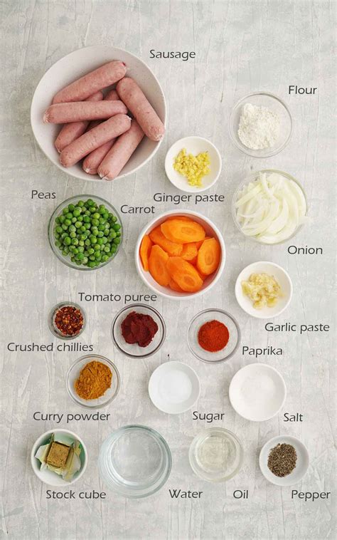 Easy Sausage Curry Curried Sausages Khins Kitchen