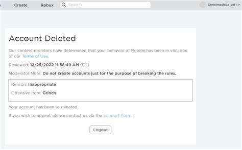It Seems That Roblox Is Adding Some Of The Reasons That Bots Ban People For To The Roblox App