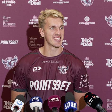 Official Nrl Profile Of Ben Trbojevic For Manly Warringah Sea Eagles Sea Eagles