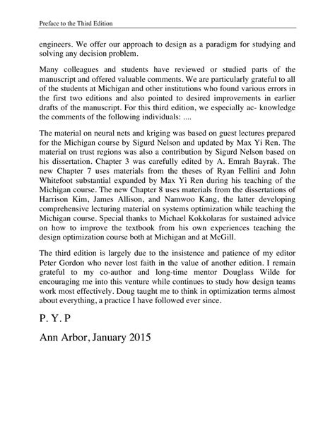 Principles Of Optimal Design Modeling And Computation