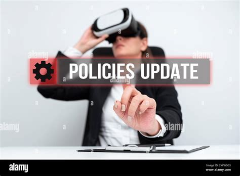 Text Showing Inspiration Policies Update Business Overview Act Of