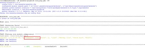 Duplicate Entry Created When Name Is Not Provided In Ansible Cron Module · Issue 66467