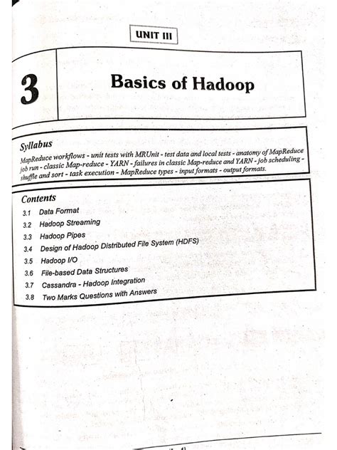 Big Data Analytics Unit 3 Pdf