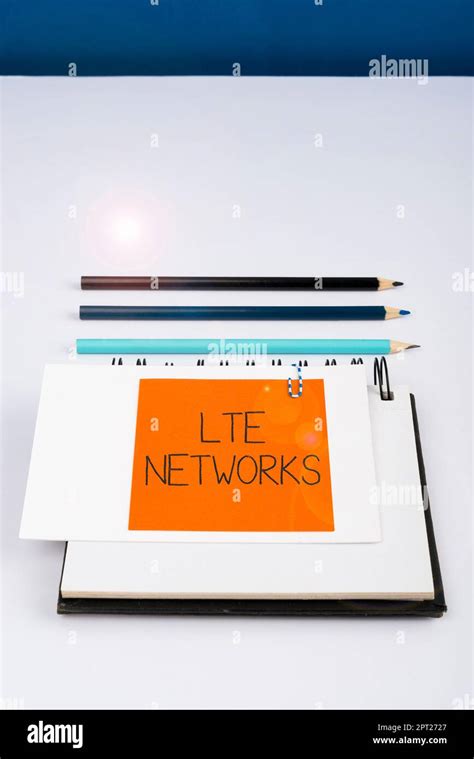 Conceptual Display Lte Networks Business Concept Fastest Network