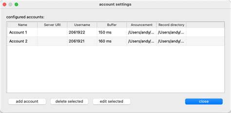 Account Config — Awah Sip 3 2 Documentation