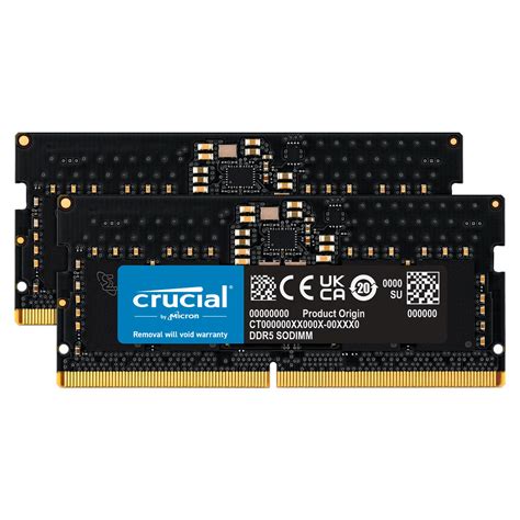 Barrette Memoire Crucial So Dimm Ddr5 16go 4800 Mhz Kotech