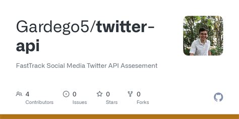 Github Gardego5twitter Api Fasttrack Social Media Twitter Api Assesement