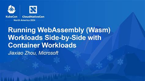running webassembly wasm workloads side by side with container