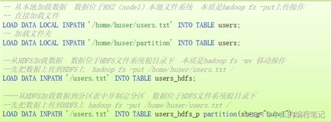 Hive导入数据的五种方法hive插入数据 Csdn博客