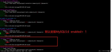 Mysql的安装 Centos7（yum安装）centos7 Yum安装mysql Csdn博客