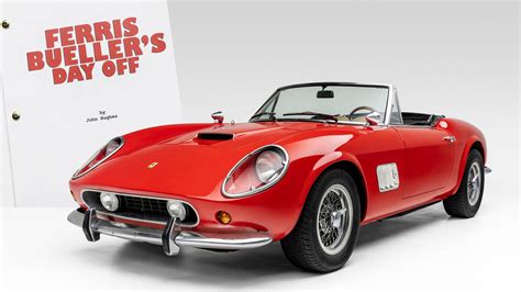 Ferris Buellers Fake Ferrari Could Cost You More Than A New 296 Gts