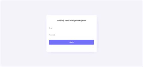 Company Visitors Management System In Django Company Visitors Management System Project
