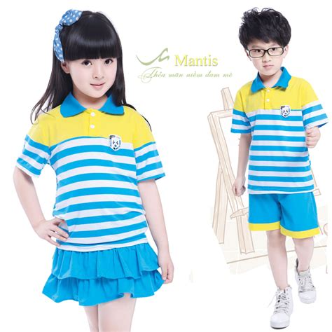 Qu n Áo Cho Bé Ti u H c M u 03 ng Ph c H c Sinh Mantis