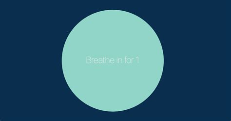 GitHub Mhubrich Breathe478 HTML JavaScript Web App For The 4 7 8