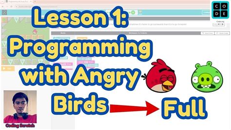 Lesson 1 Programming With Angry Birds Express Course 2024 Answer Youtube
