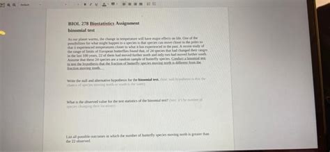 solved h49 cal wa biol 278 biostatistics assignment