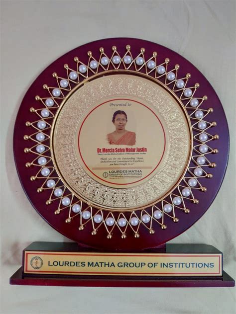 Mercia Selva Malar On Linkedin Thankful To Lourdes Matha Group Of