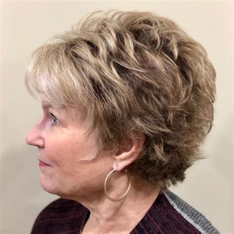 Short Haircuts For Older Women