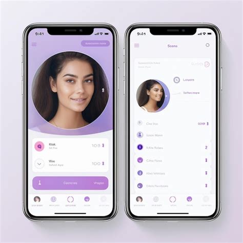 Premium Ai Image Modern Ios Uiux Design App
