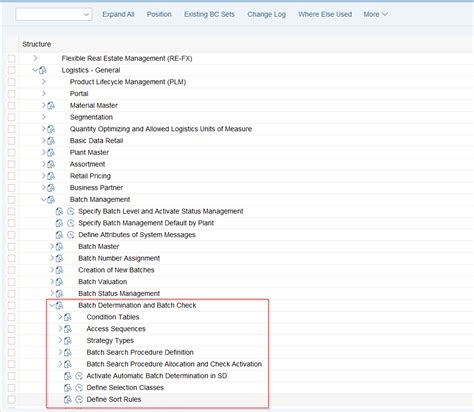sap batch determination