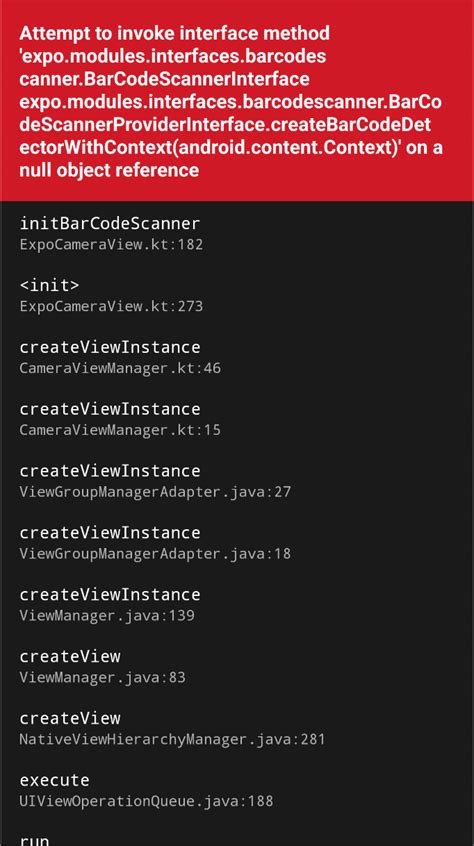 Camera Camera App Doesnt Seem To Be Working With Either `expo Dev
