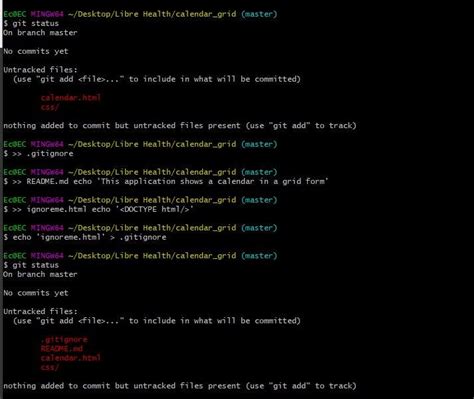 Creating A Gitignore File On The Command Line By Eva N Medium