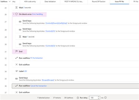 send keys and dependent actions not working in un power platform