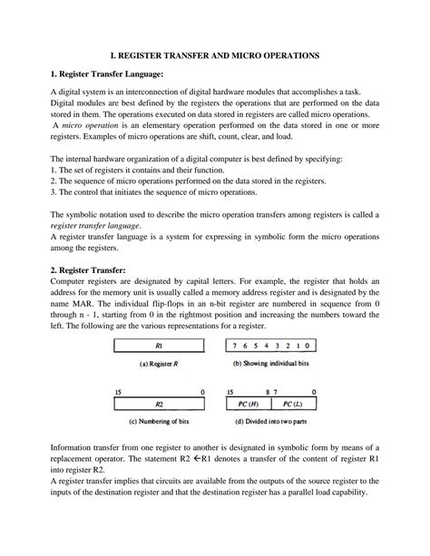 Solution Register Transfer And Micro Operations Studypool