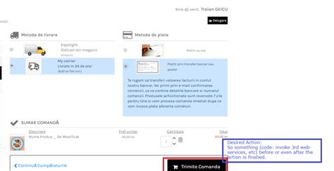 Php Trigger A Specific Button And Run Some Code With Prestashop