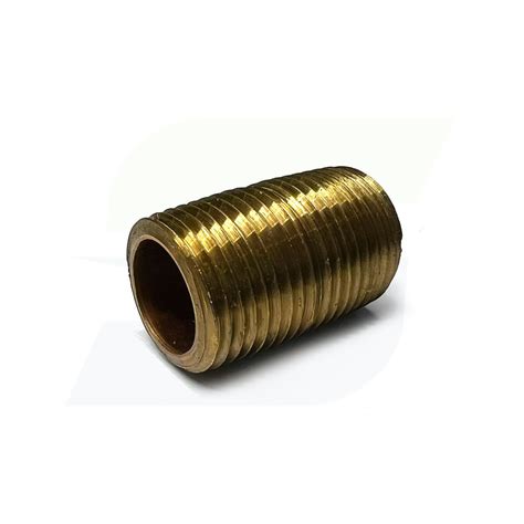 Npbr3800 Lead Free Red Brass Nipple 38 X Close
