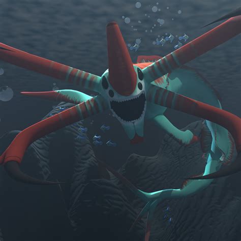Artstation Reaper Leviathan Subnautica Fanart