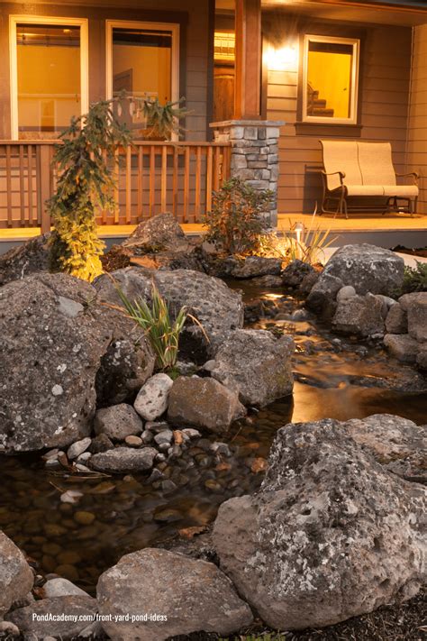 9 Stunning Front Yard Pond Ideas To Boost Curb Appeal