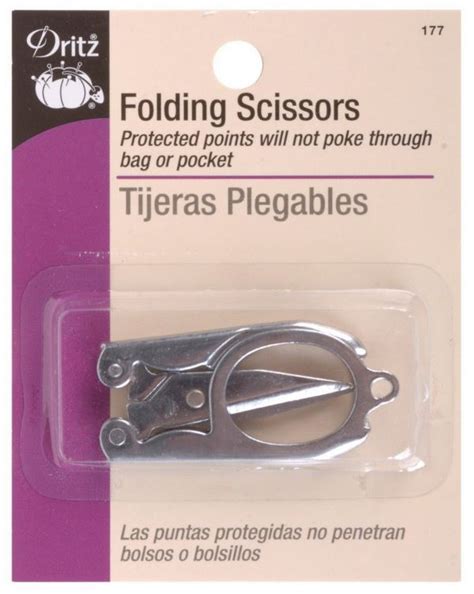 Dritz Folding Scissors Perfect For On The Go Crochet Envy