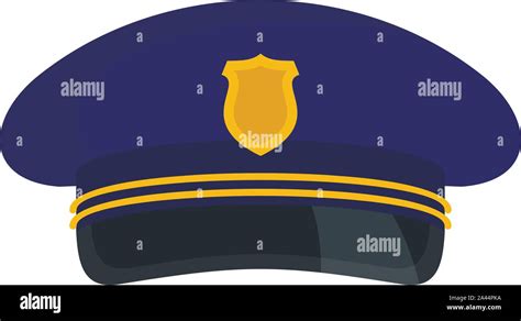 Postman Cap Icon Flat Illustration Of Postman Cap Vector Icon For Web Design Stock Vector Image