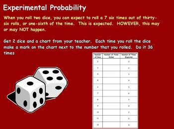 Dice Roll Probability Distribution